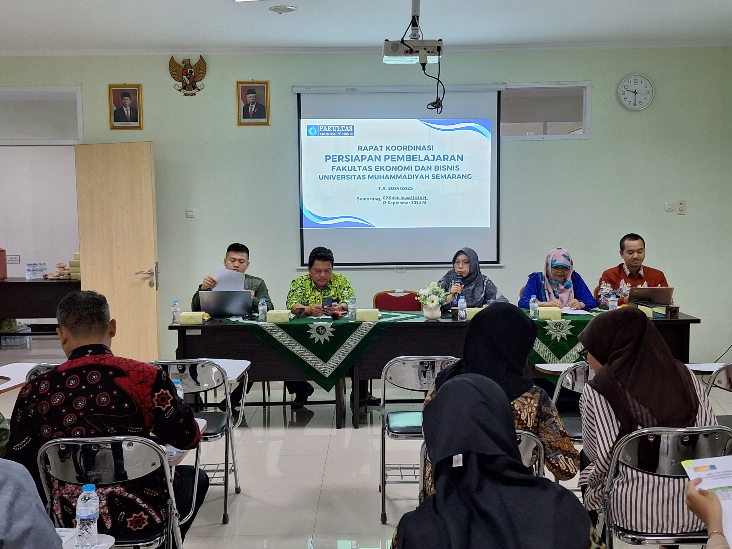 PERSIAPAN PEMBELAJARAN FEB 2024-2025 - S1 Manajemen - Fakultas Ekonomi dan Bisnis